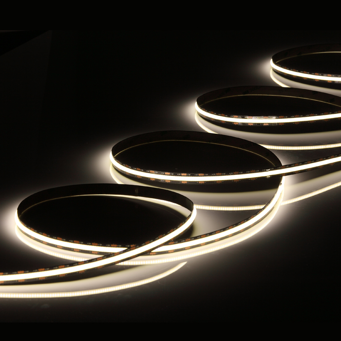 4000K COB LED Strip – Flexible Neutral White Light for Modern Interiors