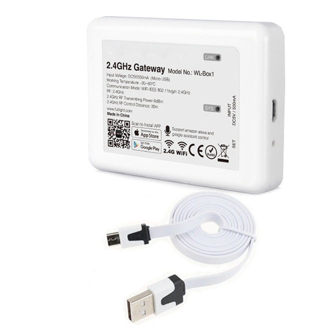 WiFi RGB CCT LED Controller Kit, Multi Zone