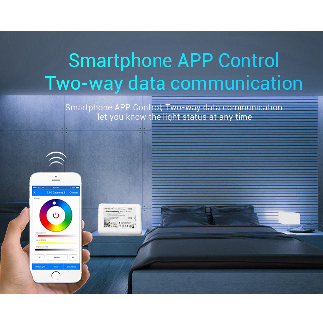 Smart WiFi RGB LED Controller, Alexa LED Strip Controller