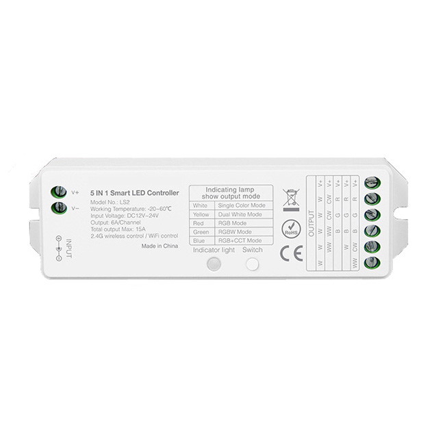 WiFi RGB LED Controller Kit, Multi Zone