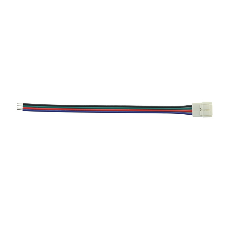 RGB 4 Pin LED Strip Connector, 5050 LED Ribbon Light Connector
