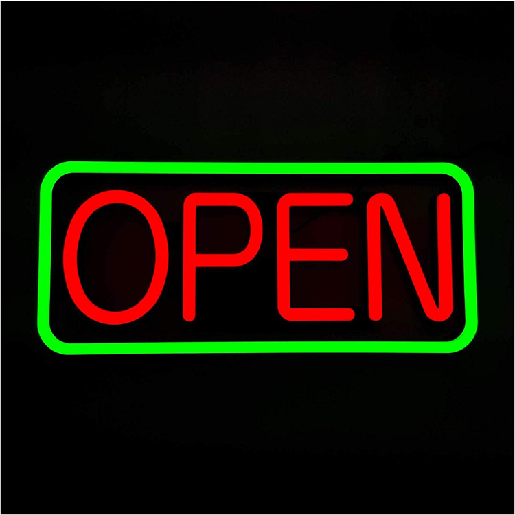 Lighted open signs store